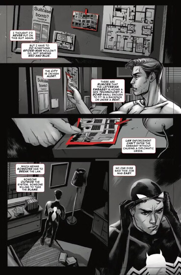 Комикс «Человек-паук: Чёрный костюм и кровь» / Spider-Man: Black Suit & Blood — трейлеры, дата ...