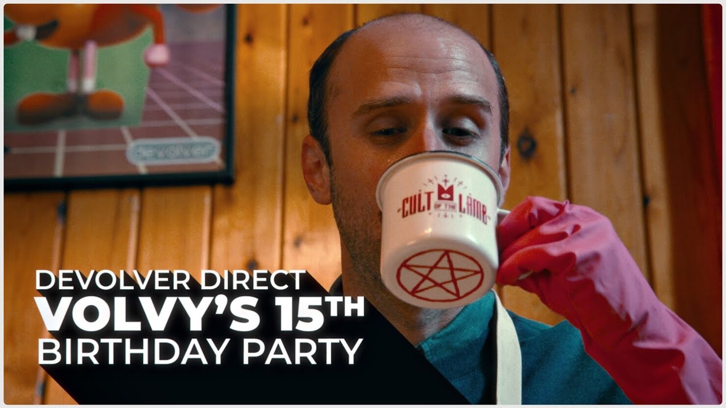 Короткометражка Volvy's 15th Birthday Party от издательства Devolver ...