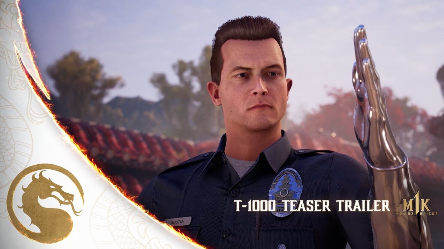 Жиденький, но крутой. T-1000 идёт убивать в Mortal Kombat 1 в первом тизере | КГ-Портал